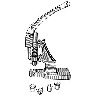 Au-ve-co® 14835 Snap Fastener Installation Tool – House of 1000 Kolors