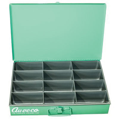 Au-ve-co® 1-912 Large Drawer, 18 in OAW, 3 in OAH, 12 in OAD, Metal, L ...